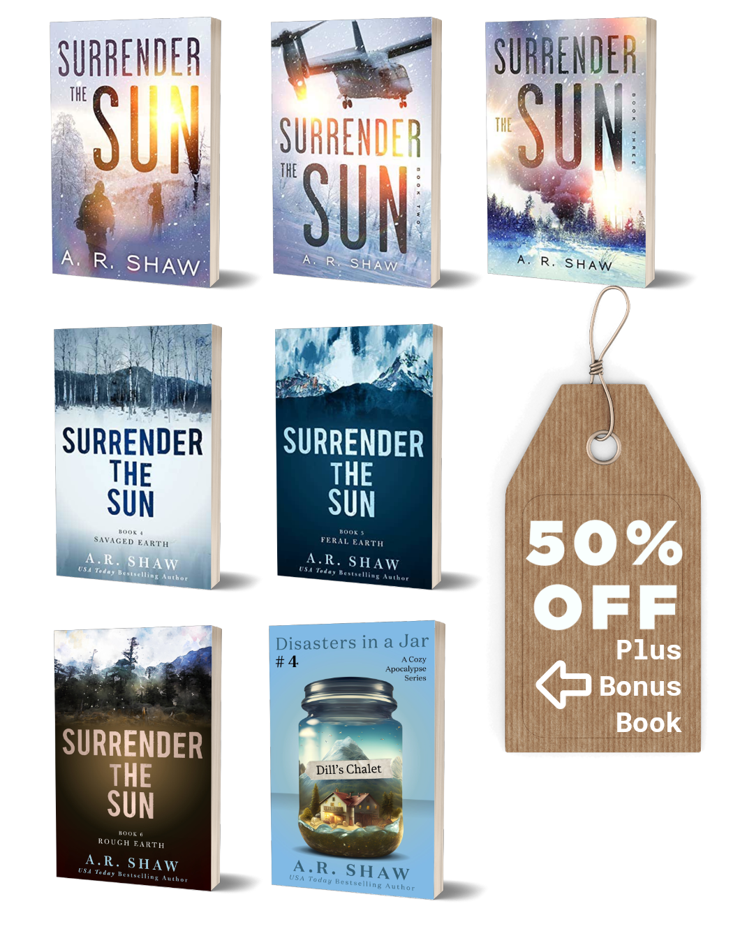 Complete Surrender the Sun Series – ARShawBooks.com